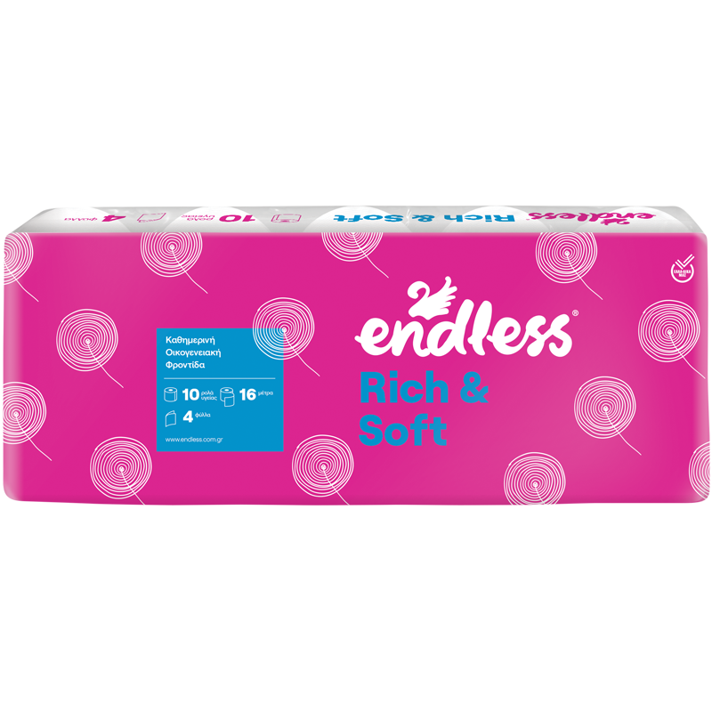 Endless | Endless Rich & Soft 105g 4φυλλο 10 Ρολά