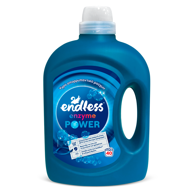 Endless | Endless Υγρό Απορρυπαντικό Ρούχων Enzyme Power 2L
