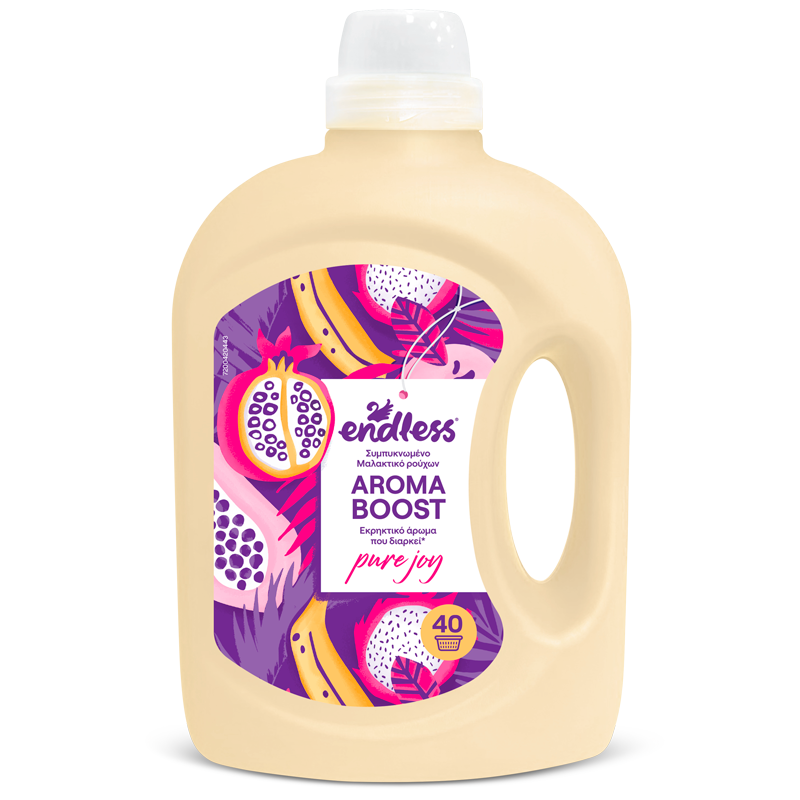 Endless | Endless Συμπυκνωμένο Μαλακτικό Ρούχων Aroma Boost Pure Joy 2lt